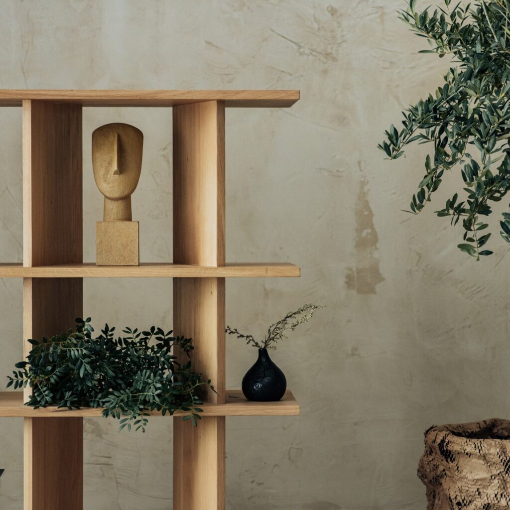 Comfy & Captivating Solid-Wood Open Shelf | Homeblend