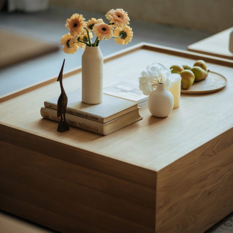 Modern Square Block Coffee Table | Homeblend